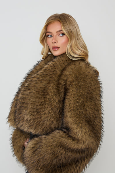Lea Premium Faux Fur Coat – TwentyFall